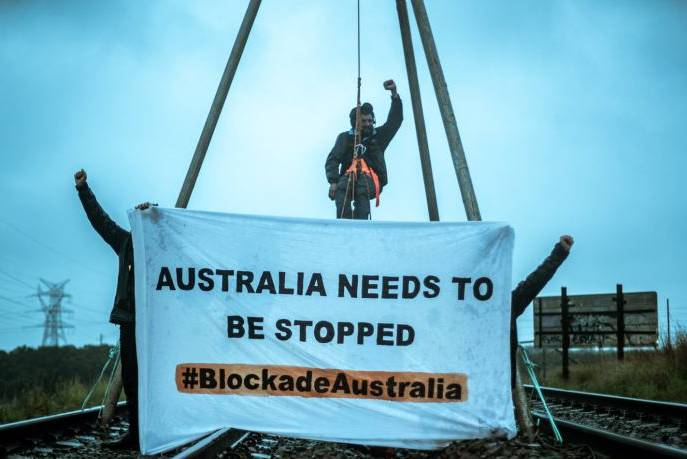 Defend Blockade Australia—lock up the climate criminals | Red Flag