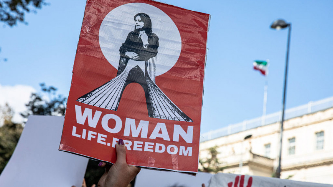 ‘women Life Freedom The Struggle In Iran Continues Red Flag