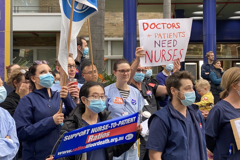NSW nurses and midwives lead the way with vote for state-wide strike ...