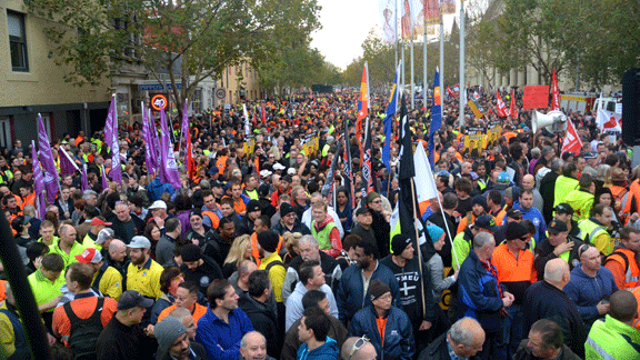 Union action can beat back Abbott | Red Flag