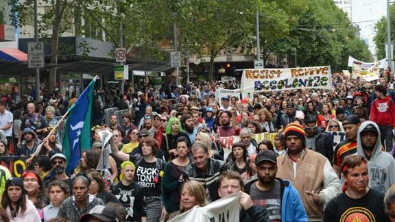 Invasion Day protest wins the day in Melbourne | Red Flag